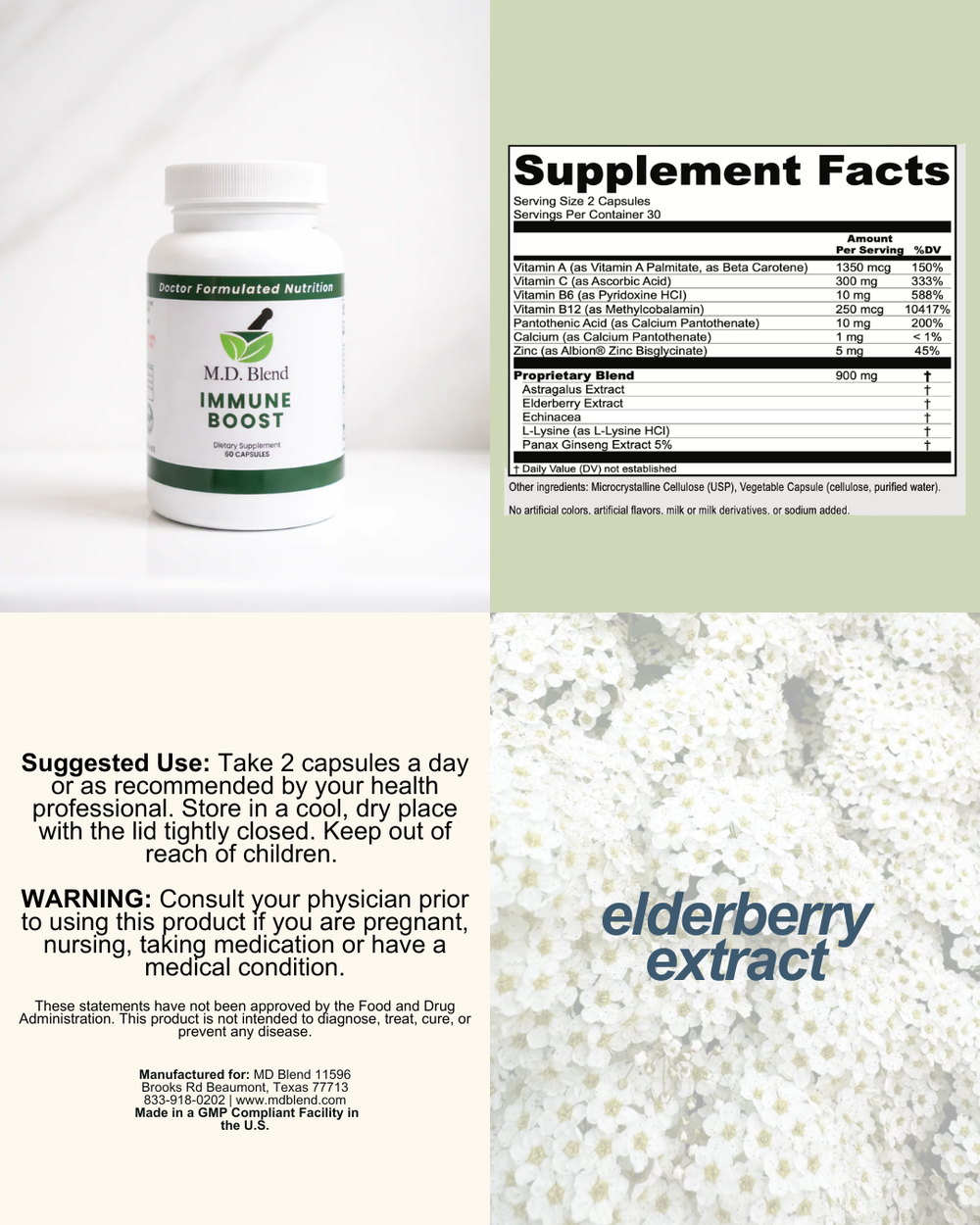 M.D. Blend | Doctor Formulated Natural Supplements + Skincare